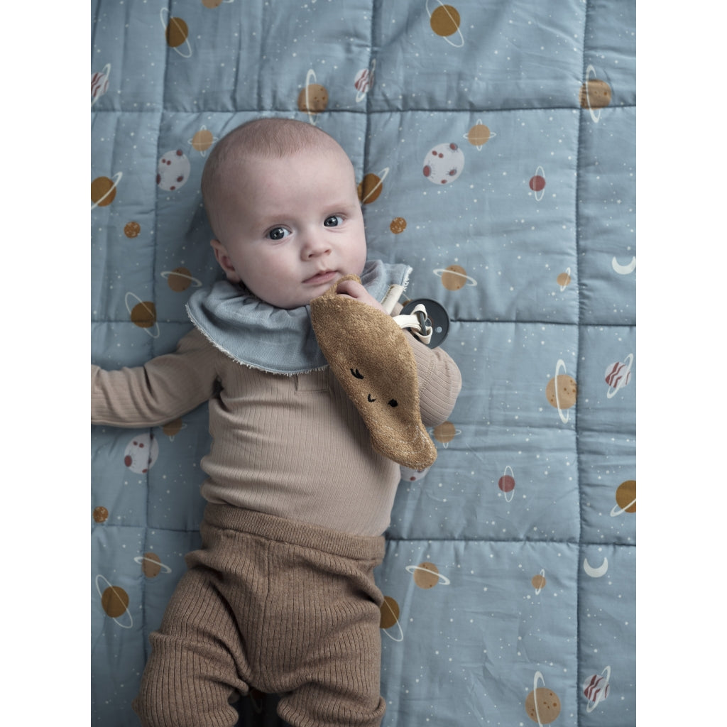 Fabelab - Ruffle Bib - Cottage Blue - 2 pack