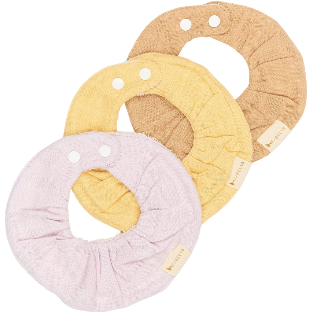 Fabelab - Ruffle Bib - Star Dust - 3 pack